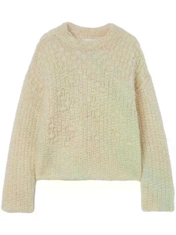 JIL SANDER Mohair-blend Mock-neck Jumper