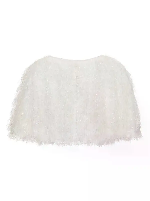 UNREAL FUR Pluma Cropped Cape