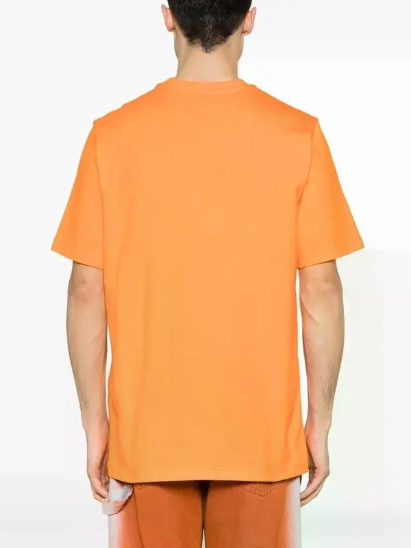 MSGM Logo-print Cotton T-shirt
