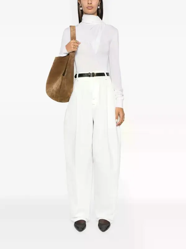 TOTEME Draped-scarf Sweater