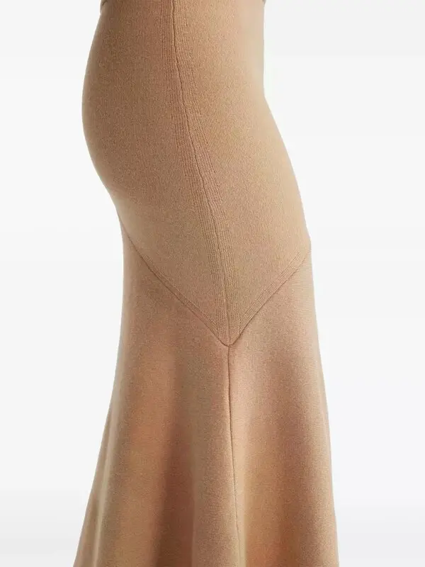 PATOU Peplum Maxi Skirt