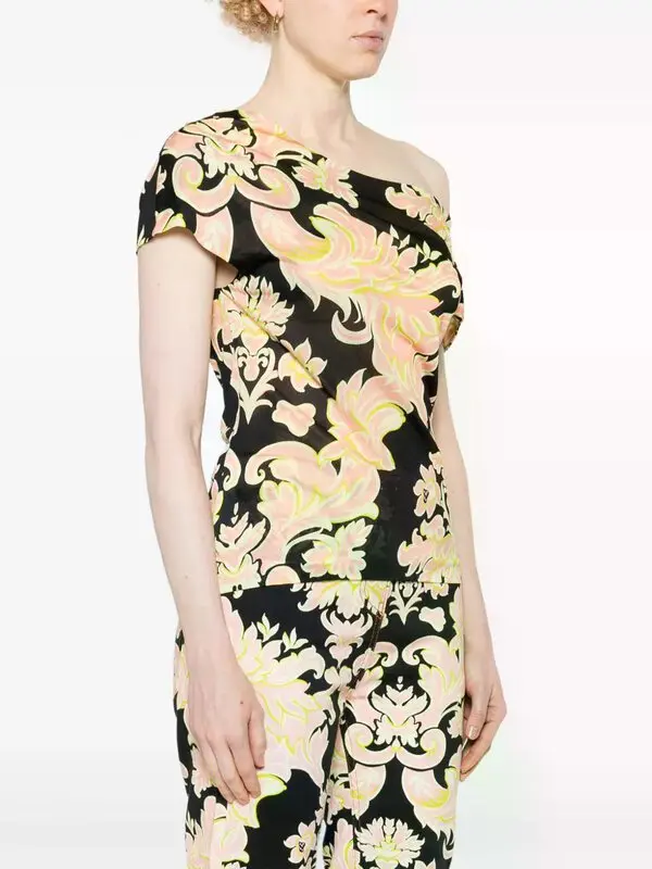 Etro Floral-print Crepe Blouse
