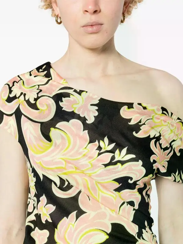 Etro Floral-print Crepe Blouse
