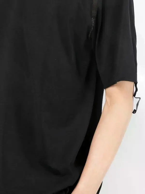 ISAAC SELLAM EXPERIENCE Seam-detailing Cotton T-shirt