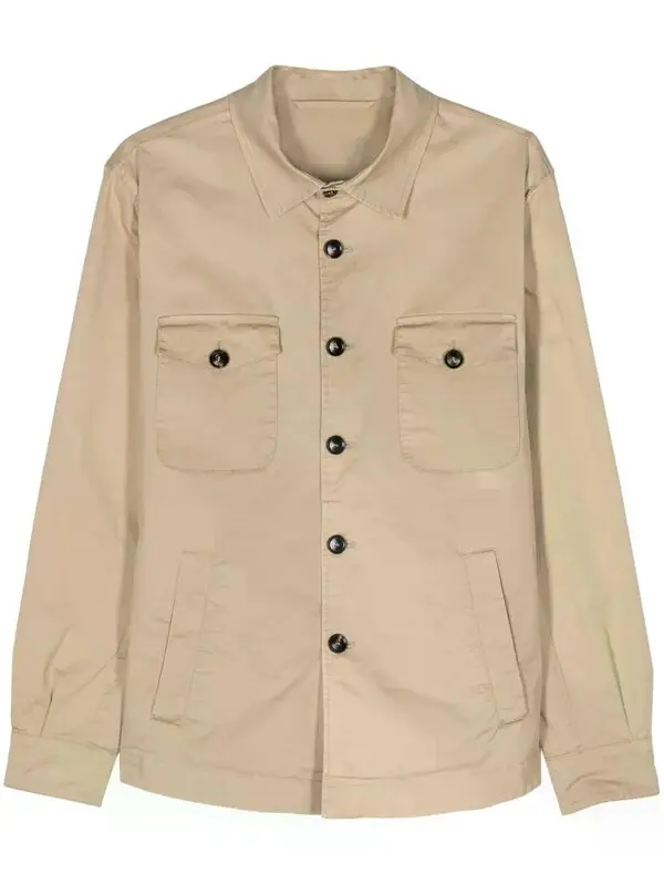 MAZZARELLI Long-sleeve Cargo Shirt