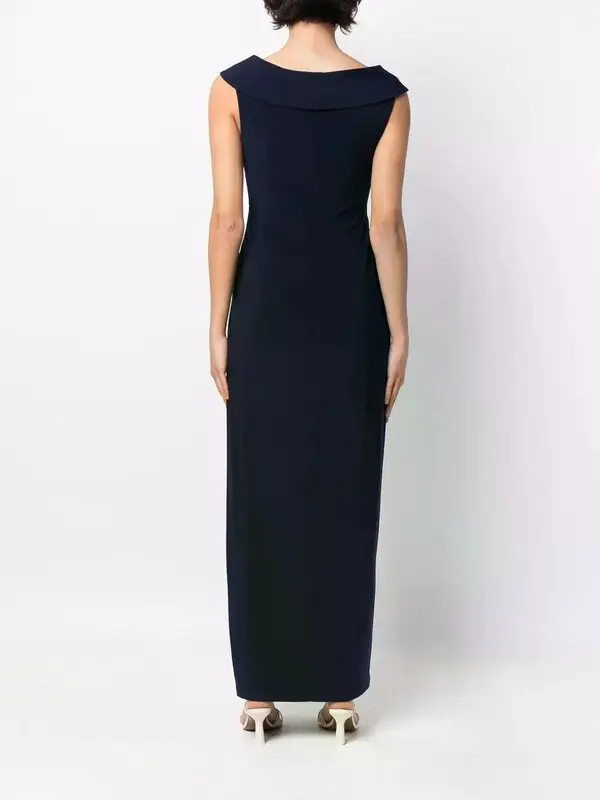 Ralph Lauren Sleeveless V-neck Maxi Dress