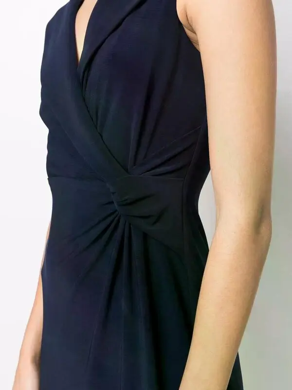 Ralph Lauren Sleeveless V-neck Maxi Dress
