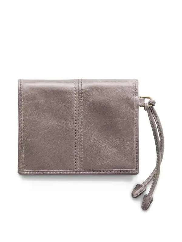 Prada Small Logo-detail Wallet - Grey