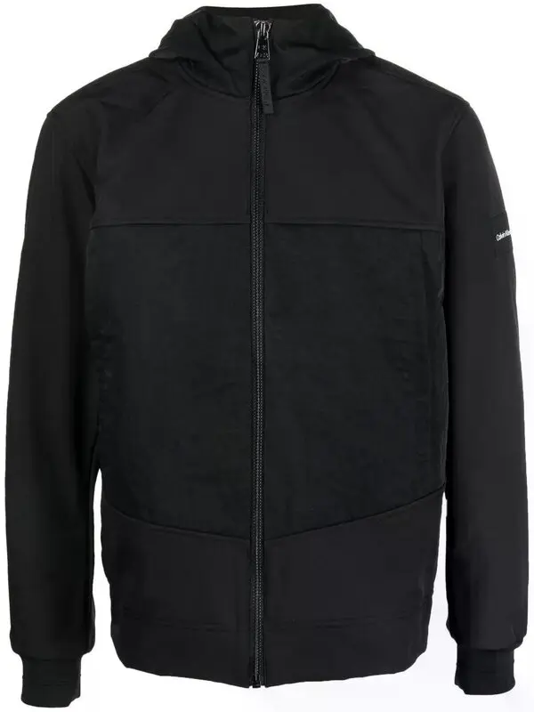 Calvin Klein Heavy-crinkle Hooded Jacket