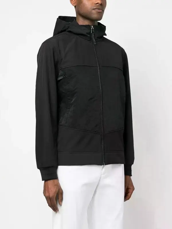 Calvin Klein Heavy-crinkle Hooded Jacket