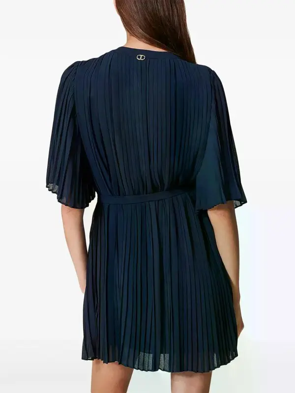 TWINSET Pleated Mini Dress