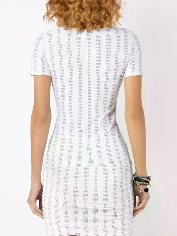 AMIR SLAMA Vertical Striped T-shirt