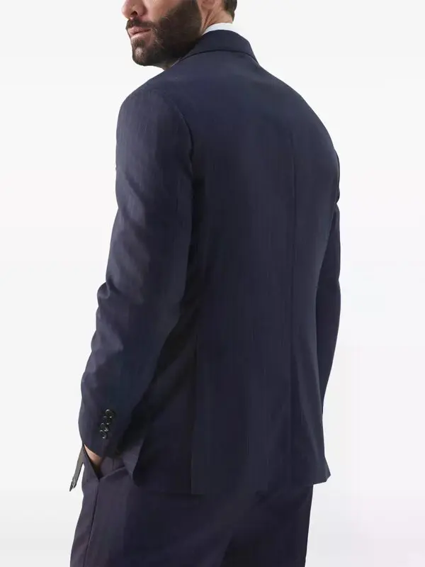 Brunello Cucinelli Pinstripe Virgin-wool Blazer