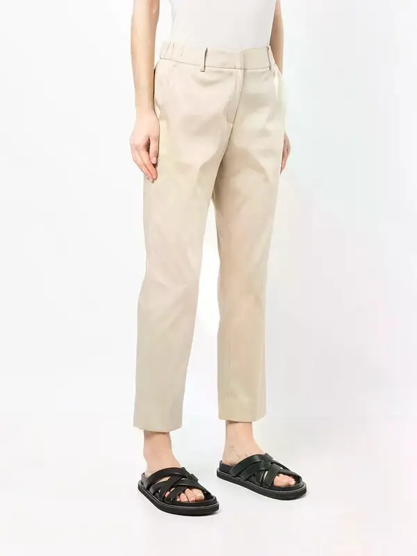 GOODIOUS Cropped Tailored Trousers