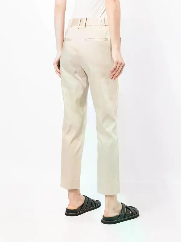 GOODIOUS Cropped Tailored Trousers