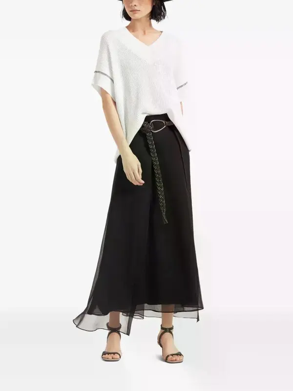 Brunello Cucinelli Monili-trim Tank Top