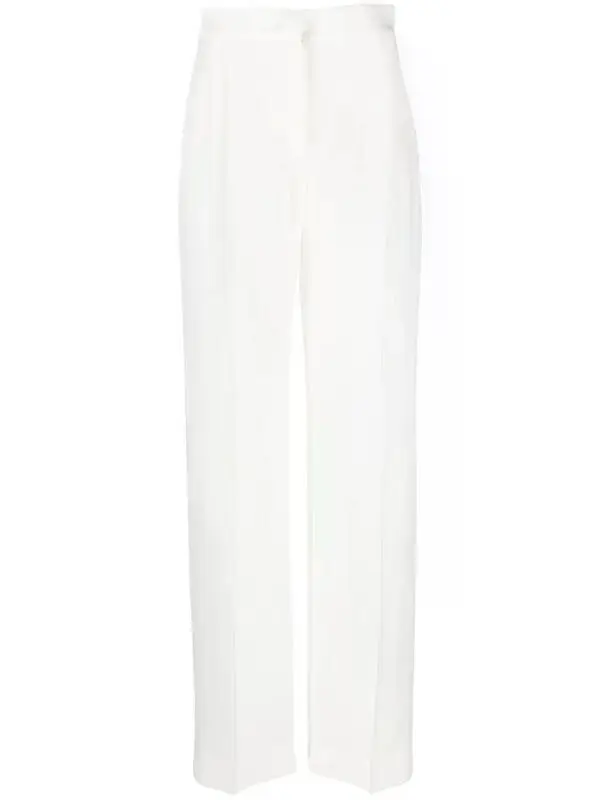 Alberta Ferretti Tailored Straight-leg Trousers