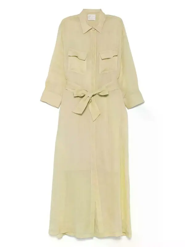 FORTE_FORTE Sheer Maxi Dress