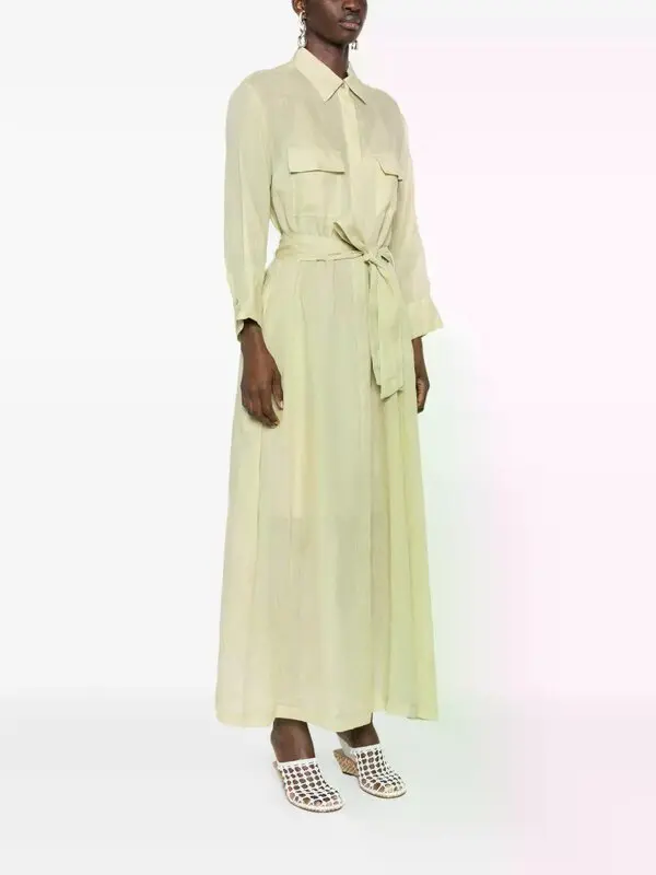 FORTE_FORTE Sheer Maxi Dress