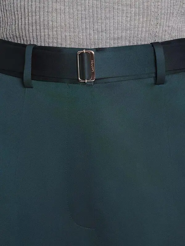 LANVIN Belted Wide-leg Trousers