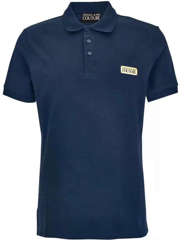 Versace Appliqué Polo Shirt