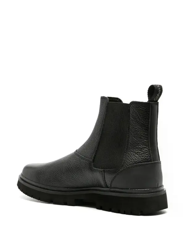 Calvin Klein Eva Leather Chelsea Boots