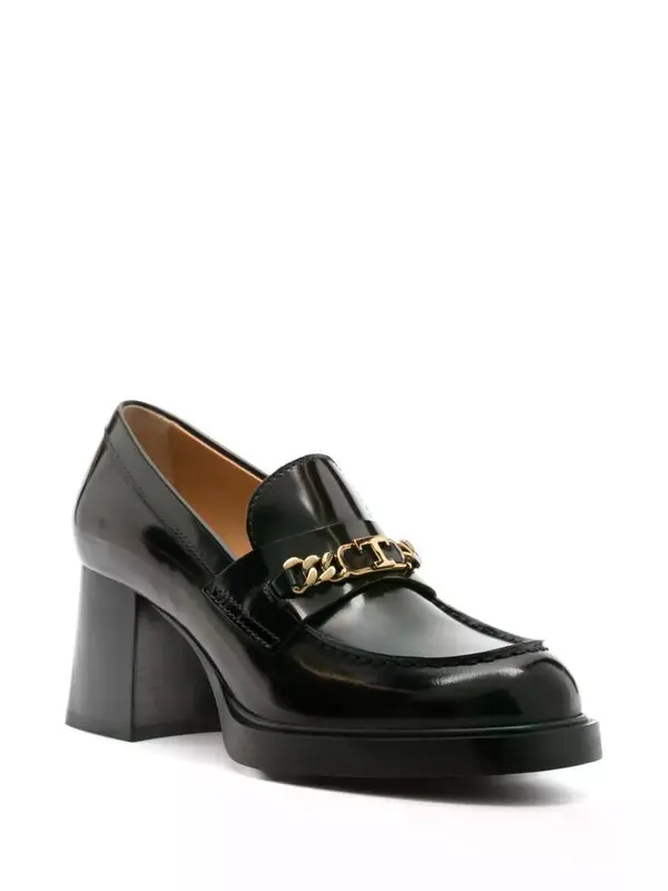 TOD'S 65mm Logo-plaque Leather Pumps