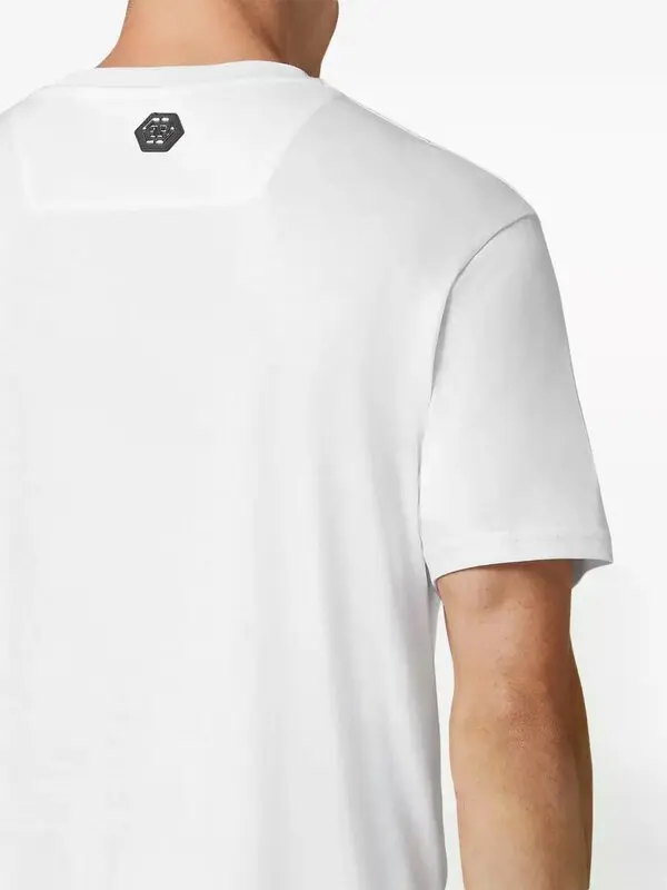 Philipp Plein Crystal-embellished Cotton T-shirt