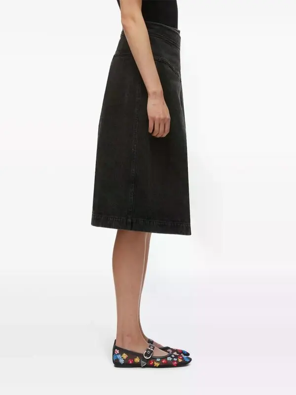 3.1 Phillip Lim Denim Wrap Skirt