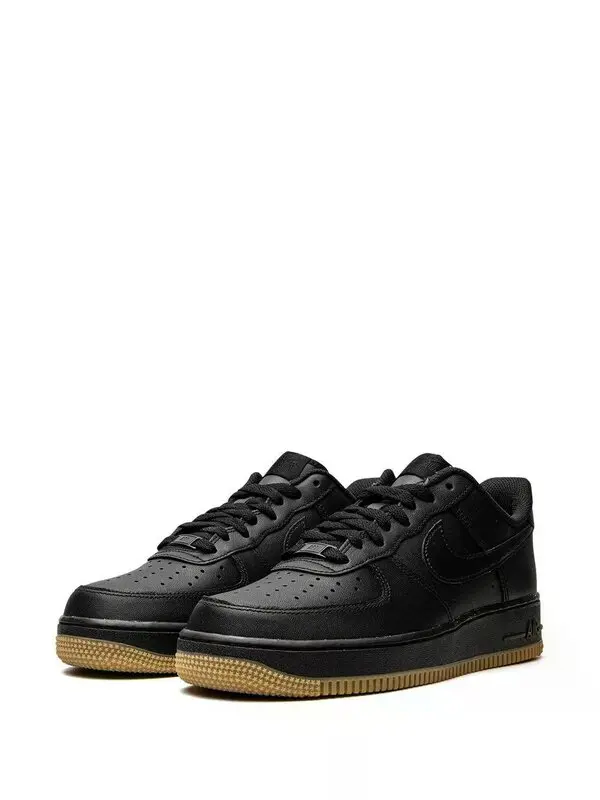 Nike Air Force 1 '07 Gum Sneakers - Black