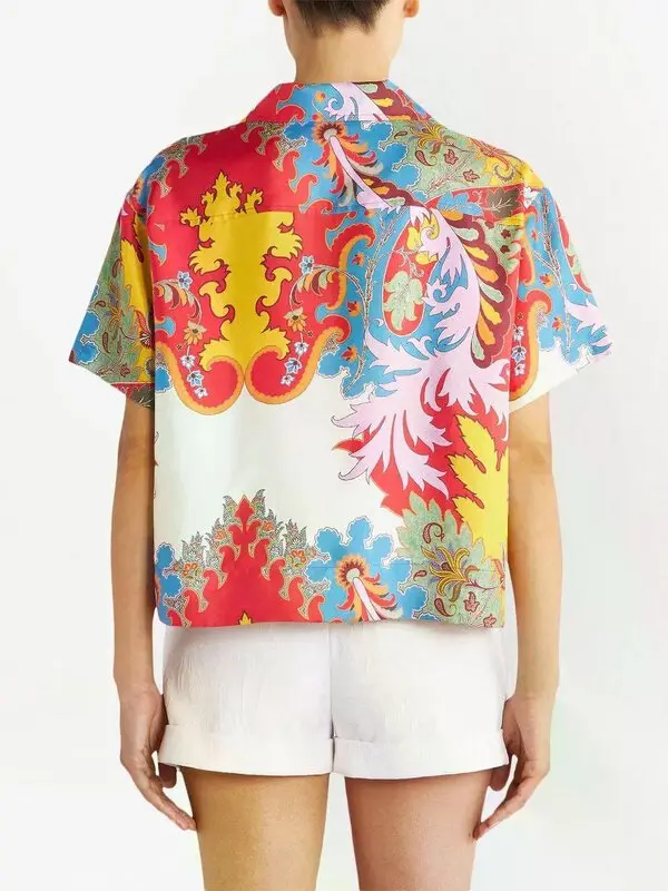 Etro Graphic-print Short-sleeve T-shirt