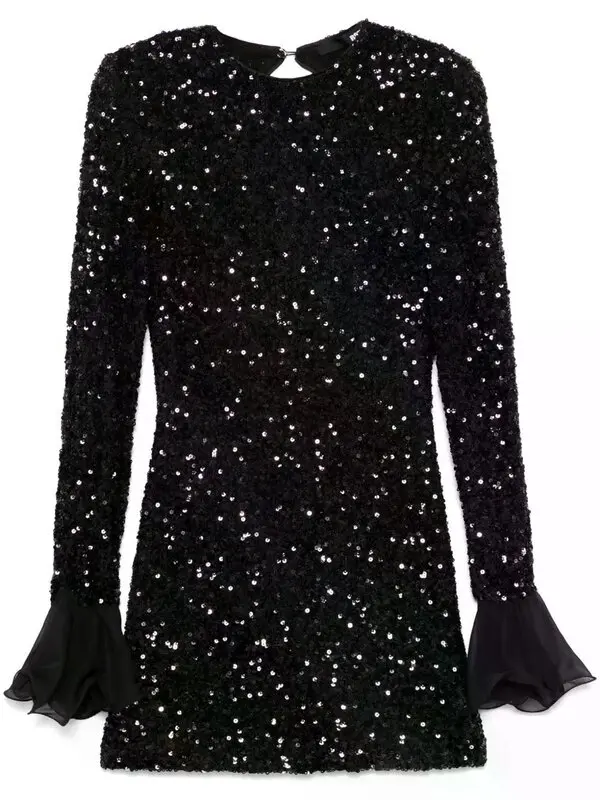 ROTATE BY BIRGER CHRISTENSEN Sequinned Mini Dress