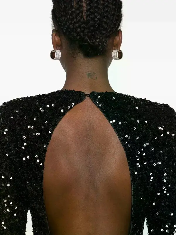 ROTATE BY BIRGER CHRISTENSEN Sequinned Mini Dress