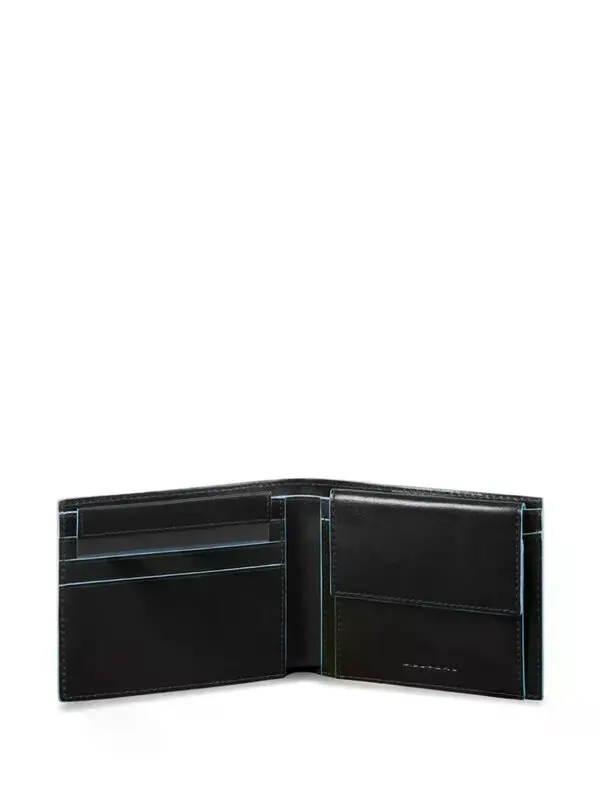 PIQUADRO Leather Wallet - Black