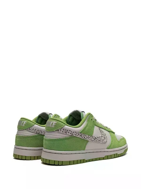 Nike Dunk Low As Safari Swoosh Chlorophyll Sneakers - Green