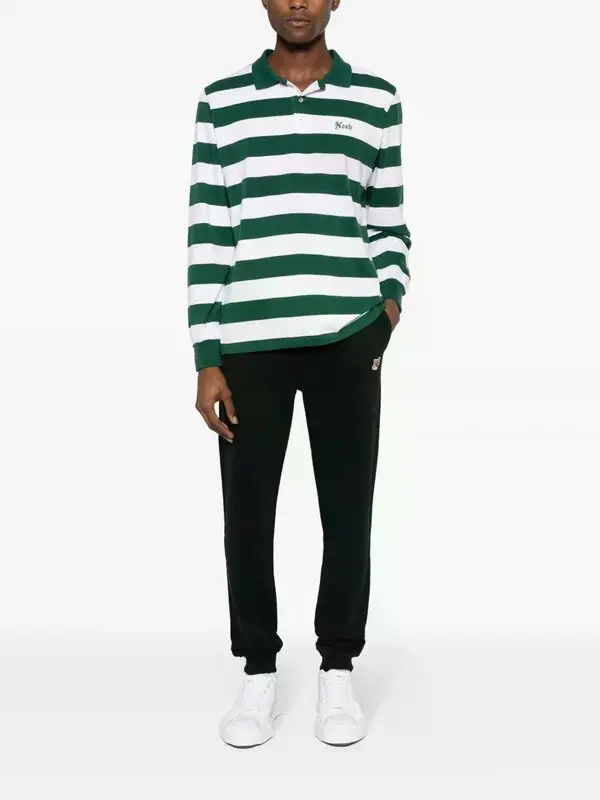 Maison Kitsuné Tapered Track Pants - Black