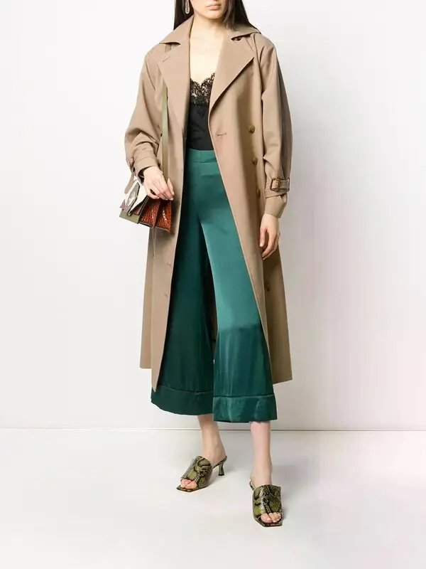BLANCA VITA Phoebe Cropped Flared Trousers