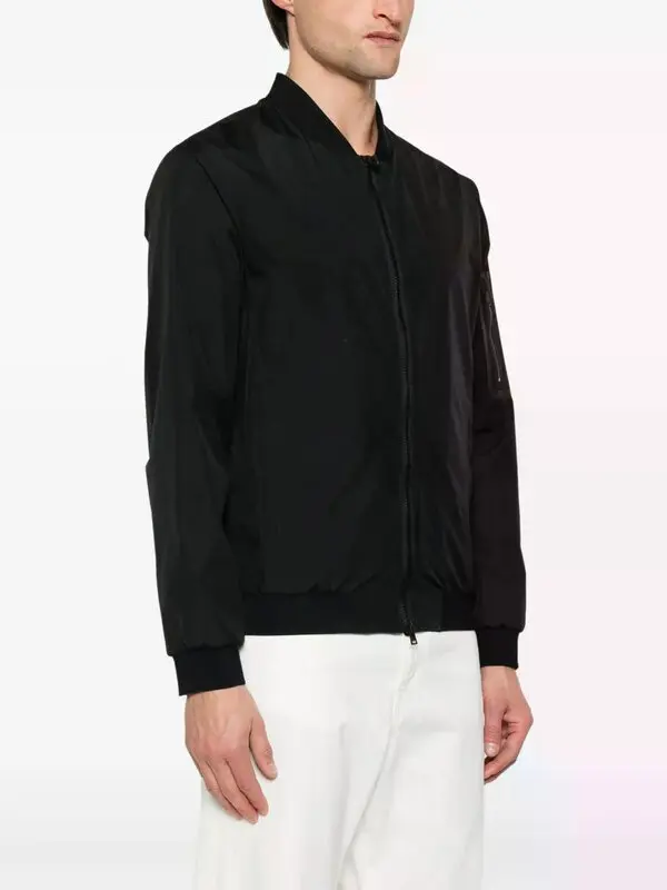 Herno Water-repellent Windbreaker - Black