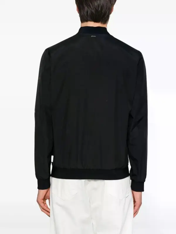 Herno Water-repellent Windbreaker - Black