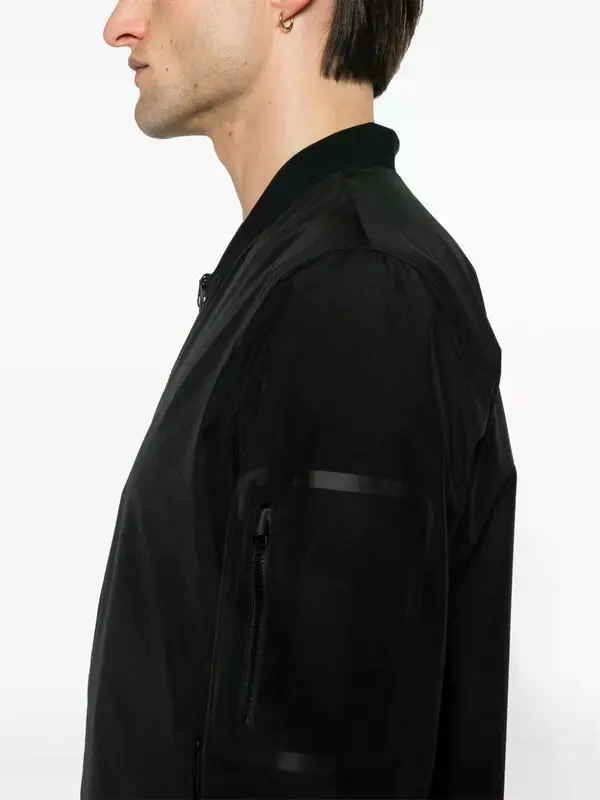 Herno Water-repellent Windbreaker - Black