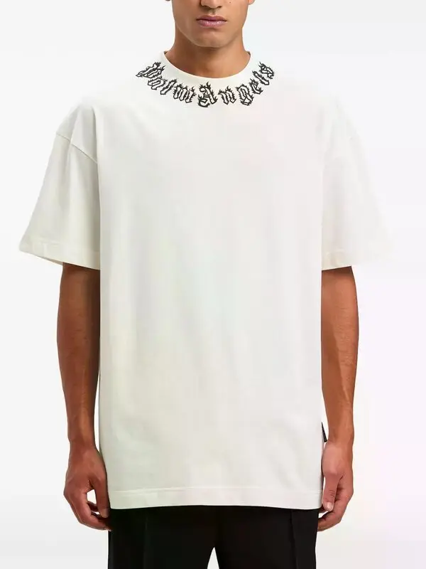 Palm Angels Neck-logo T-shirt