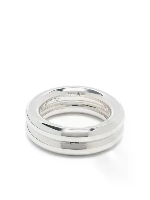 Charlotte Chesnais Double Brahma Ring - Silver