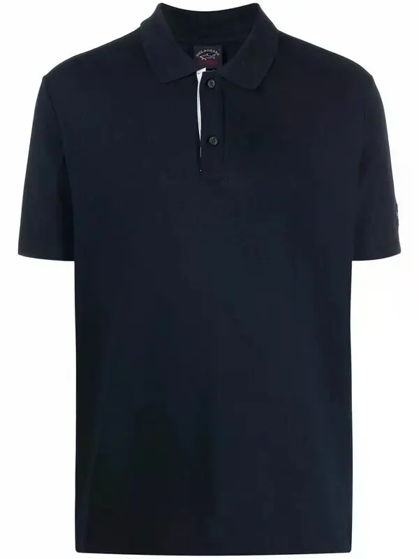 Paul & Shark Logo-print Short-sleeved Polo Shirt