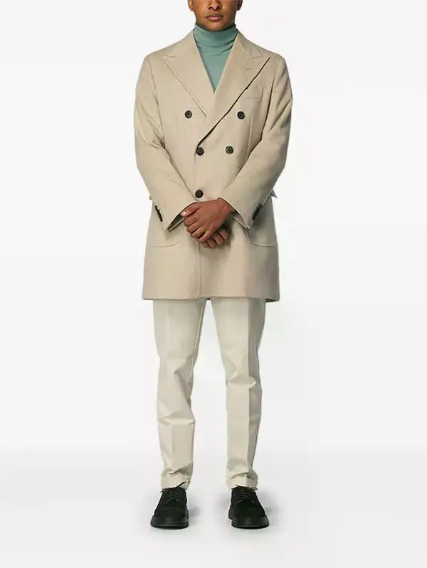 Brian Dales Felted Double-breasted Coat