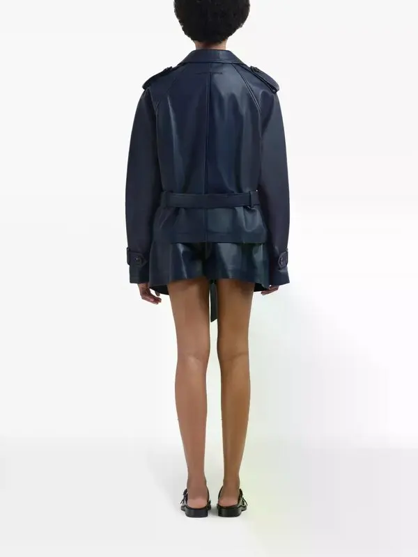 Marni Double-breasted Leather Jacket