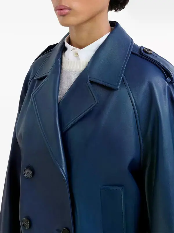 Marni Double-breasted Leather Jacket