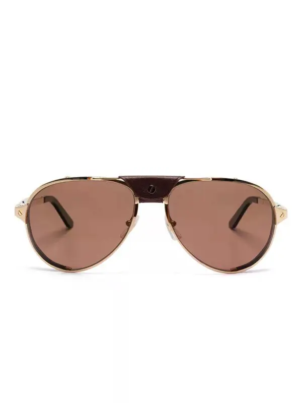 Cartier Pilot-frame Sunglasses