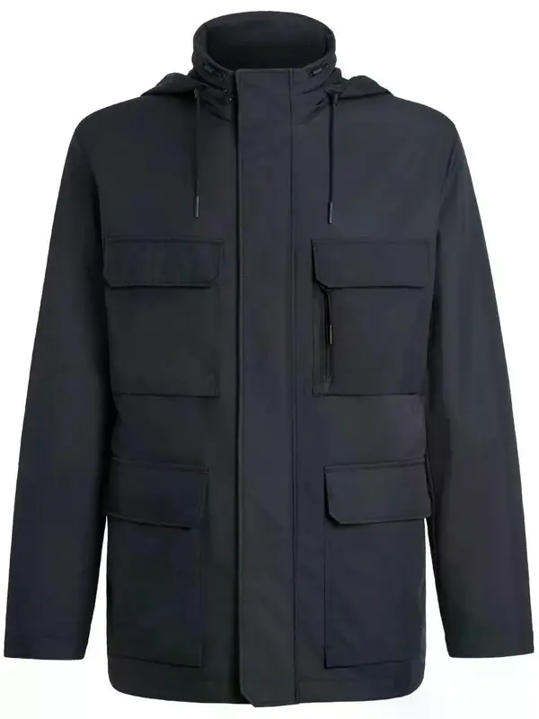 Zegna High-neck Field Jacket