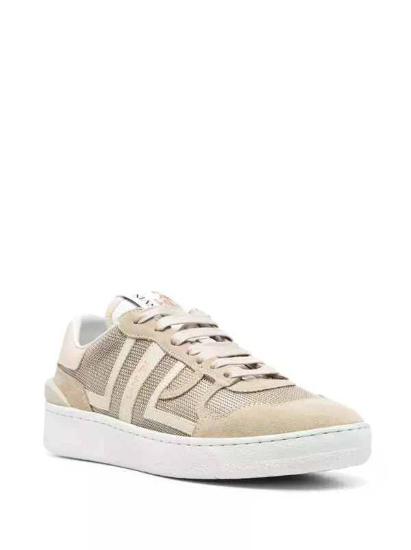 LANVIN Clay Mesh Sneakers - Neutrals