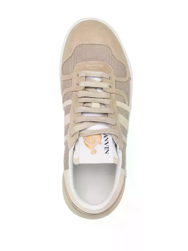LANVIN Clay Mesh Sneakers - Neutrals